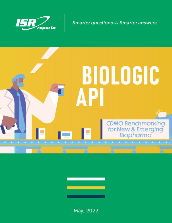 Biologic API CDMO Benchmarking for New & Emerging Biopharma - ISR Market Research